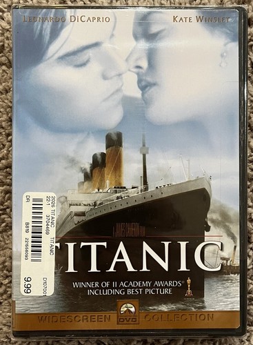 Titanic (DVD, 1999) Leonardo DiCaprio, Kate Winslet - Brand New ...