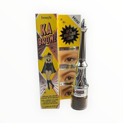 Benefit Ka-BROW! Cream-Gel Eyebrow Color With Brush - Mini 3 - Warm ...