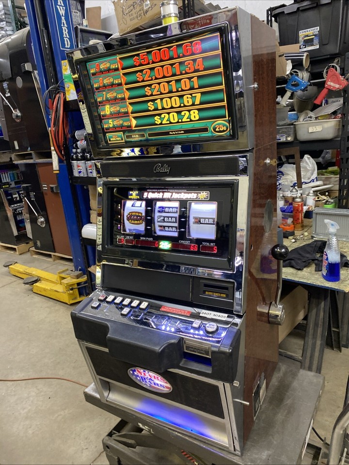 Bally Alpha Stars & Bars Quick Hit Slot MACHINE | eBay