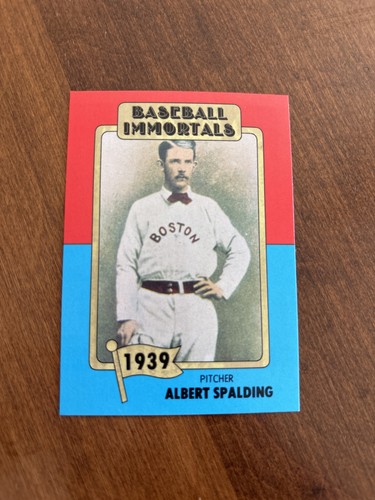 Albert Spalding 1980-87 SSPC HOF 26c Boston Red Stockings | eBay