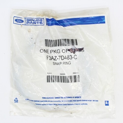 Ford Snap Ring Part Number - F3AZ-7D483-C | eBay
