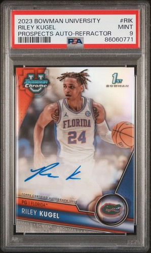 2023-24 Bowman University Chrome - Chrome Prospect Autographs Refractor ...