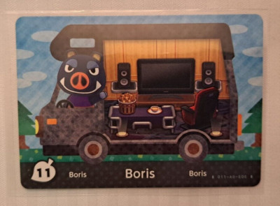 Boris - 11 - RV Welcome Series - Authentic Animal Crossing Amiibo Card ...