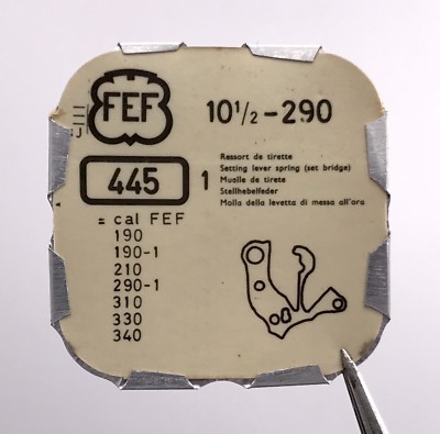 FEF 290 445 Tirete Setting Lever Spring Copribascula MAG2 | eBay