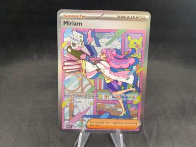 TRAINER MIRIAM 251/198 POKEMON SCARLET & VIOLET SECRET RARE | eBay