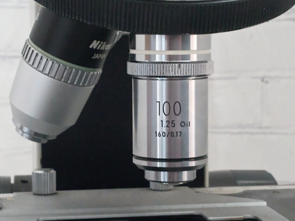 Nikon Labophot Student Lab Research Microscope w/ 3 Objectives 2 ...