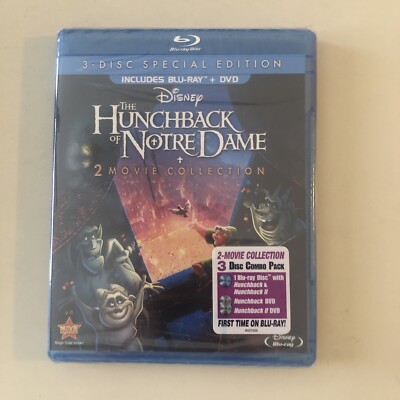 The Hunchback of Notre Dame - 3 Disc Blu-Ray + DVD - BN | eBay