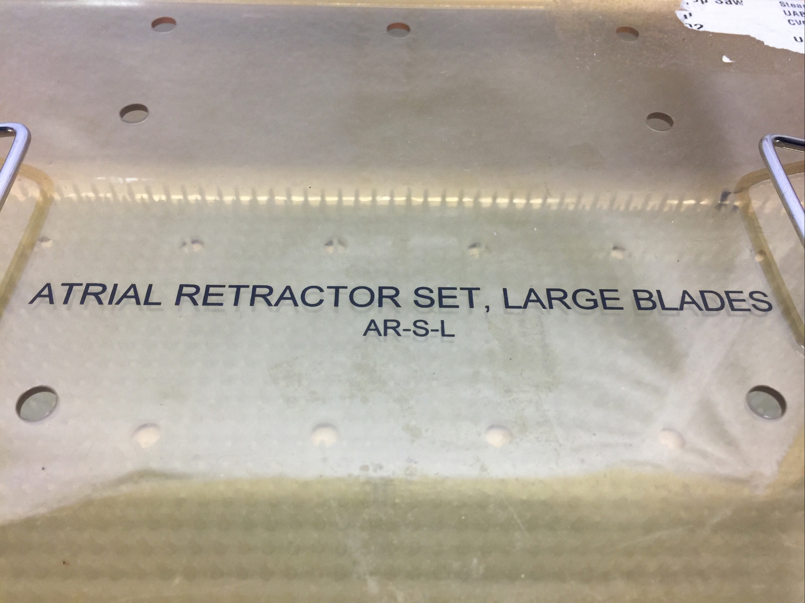 Atrial Retractor Set Large Blades AR-S-L Sterilization Case (2592) | eBay