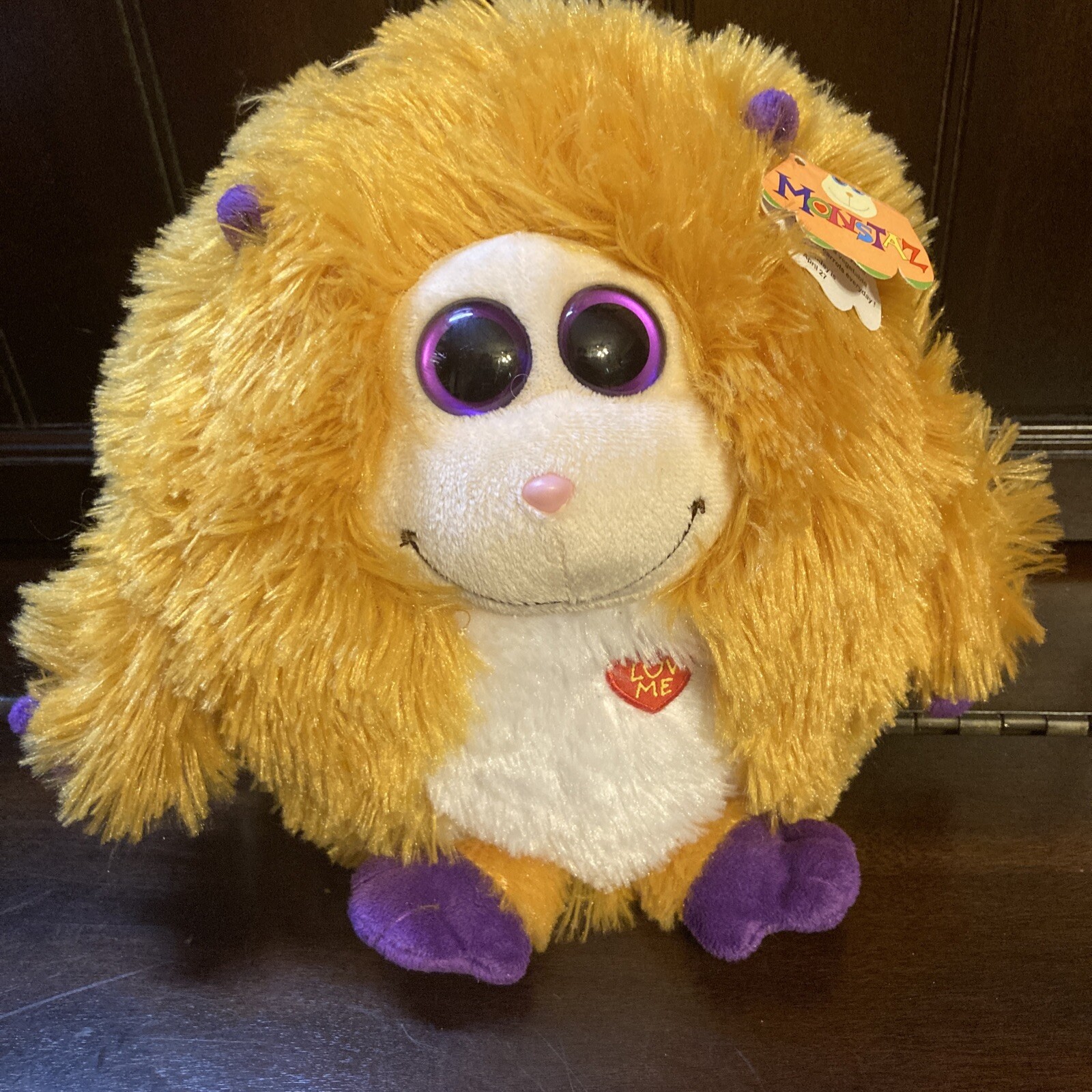 TY 2012 Monstaz Rufus Luv Me Soft Plush Beanie 7.5” With Tag | eBay