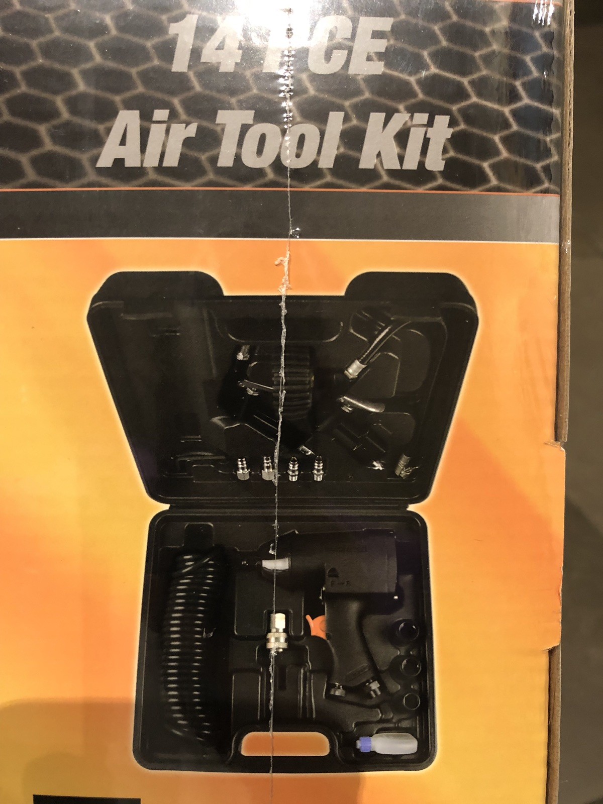 Blackridge Air Impact Wrench Inflator Nitto Kit - 14 Piece kit As New ...