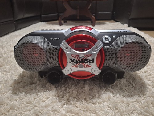 Sony Xplod Boombox CFD-G505 Radio-CD-Cassette Tested Fully And Works ...