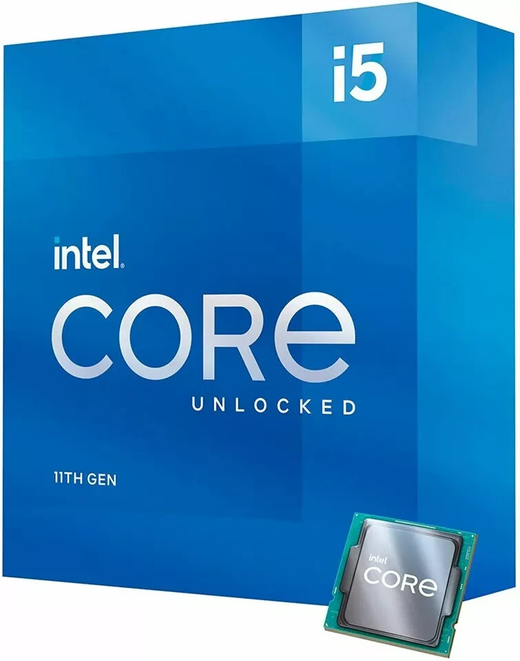 Intel Core i5 Gen 11 I5-11600K 3.90GHz Rocket Lake SRKNU FCLGA1200 ...
