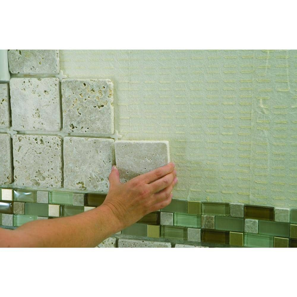 simplemat 30 sq. ft. roll of tile setting mat | wall backsplash ...