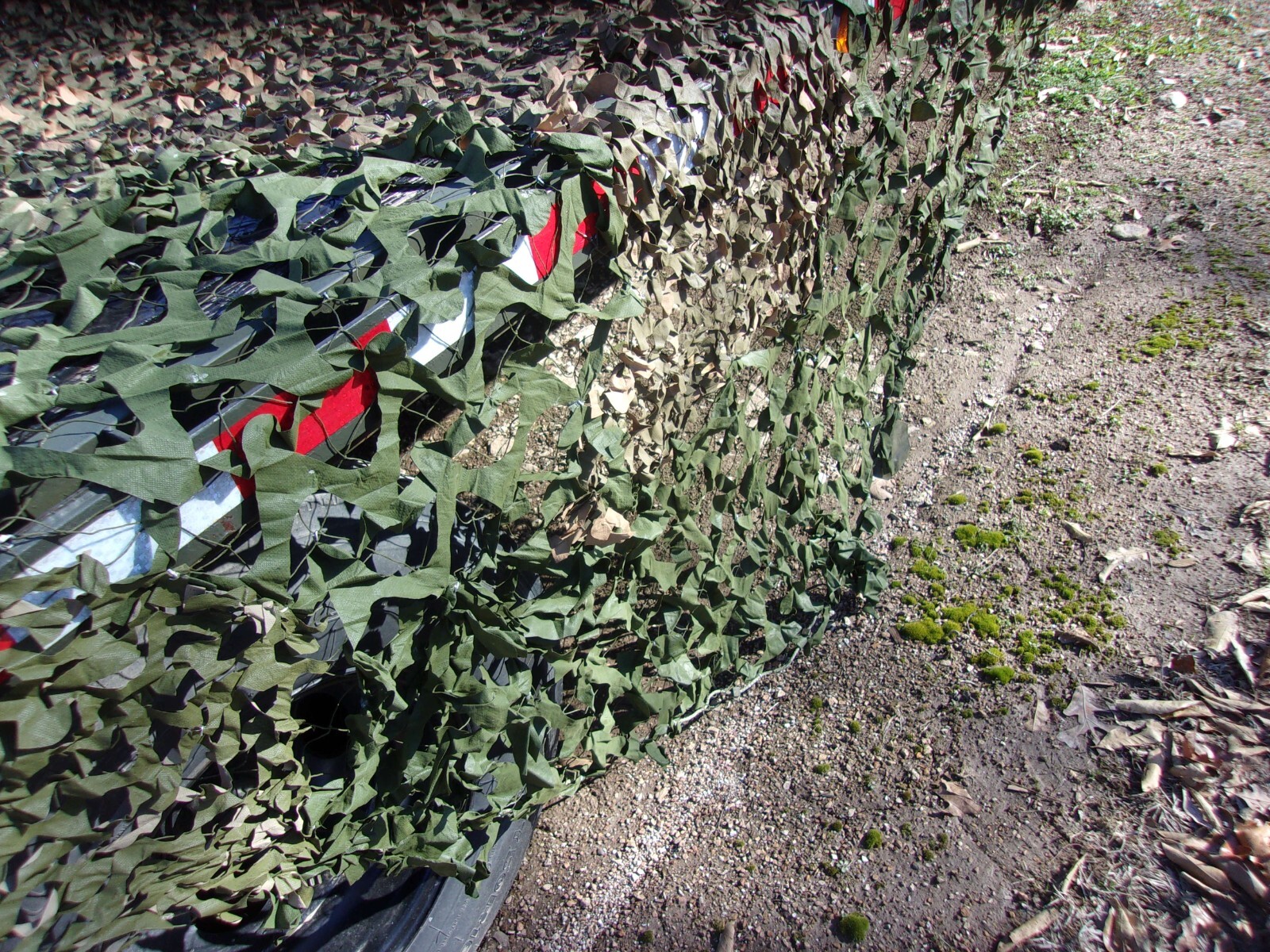 MILITARY SURPLUS CAMO CAMOUFLAGE NET NETTING VERY GOOD CONDITION 24x15 ...
