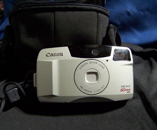 Canon Sure Shot 60 Zoom SAF 35mm Point & Shoot Film Camera New Battery ...