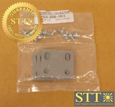 R8-306-1K3 MORENG TELECOM 1 3/4"X2" NETWORK BAY JUNCTION PLATE KIT OF 3 ...