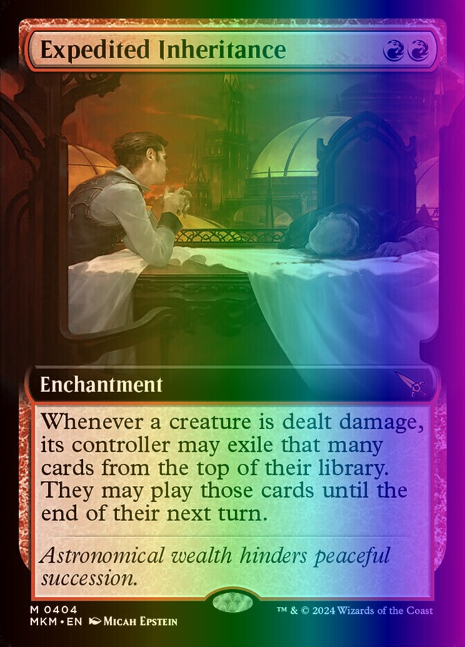 MTG Expedited Inheritance (404/462) Murders at Karlov Manor LP FOIL | eBay