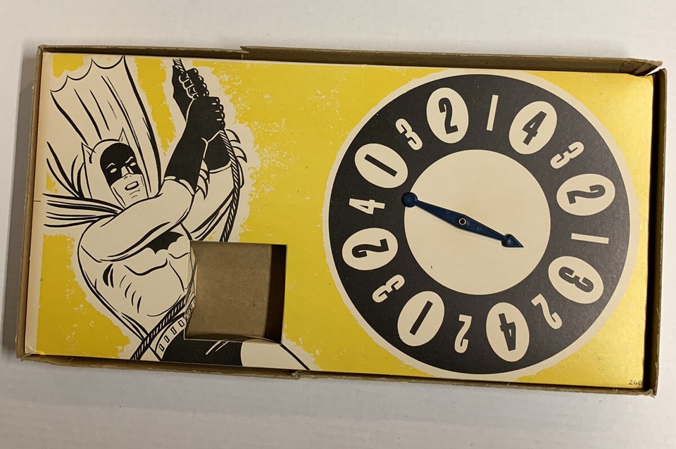 VINTAGE - BATMAN ROBIN Board Game - Hasbro 1965 - Green Board | eBay