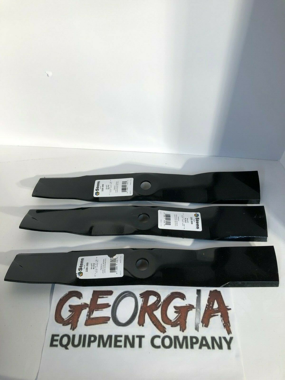 3 USA MADE BLADES FOR JOHN DEERE M145476 M127500- Z425 Z435 Z445 48 ...