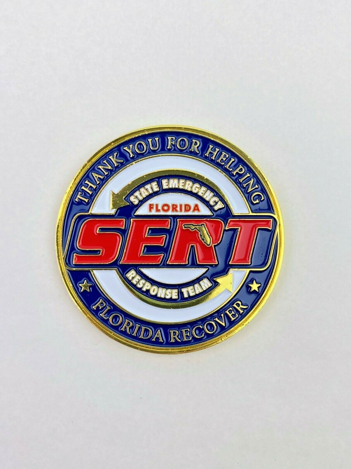 Florida Sert State Emergency Pandemic Response Team Challenge Coin | eBay
