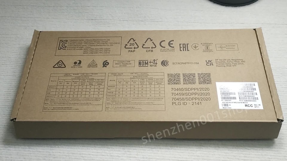 USA Layout 2.4G Wireless Keyboard Mouse Kit Combo for HP Pavilion 710 ...