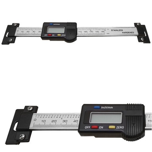 Electronic 6" Digital Read Scale Ruler Caliper Dro Quill Horizontal ...
