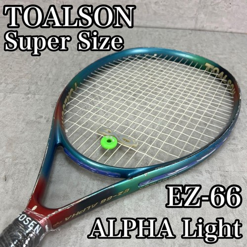 Toalson Tennis Racket Ez-66 Alpha Light Super Size | eBay