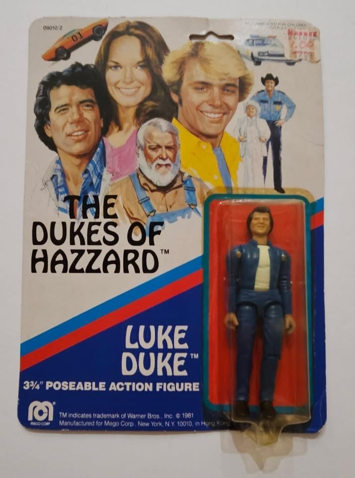 1981 Mego The Dukes of Hazzard LUKE DUKE New Sealed On Card | eBay