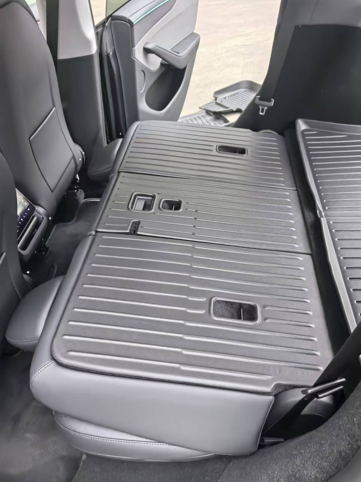 3D Boot Mat & Rear Seat Back Cover for Telsa New Model Y 2025+ Moulded ...