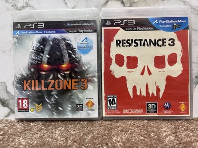 SONY PS3 KILLZONE 3 & RESISTANCE 3 NEW/SEALED | eBay