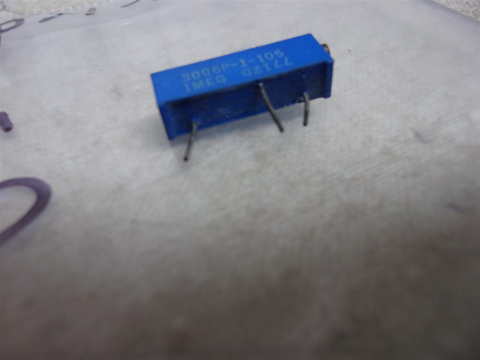 Trimpot 3006P-1-105 Potentiometers 1MED 7712D 3-Pin Lot of 23 | eBay