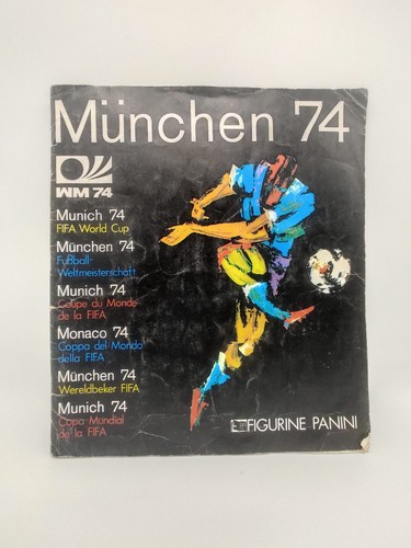 WC Munich 74 Incomplete figurine album (-74) + Magazine insert ...