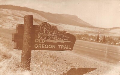 RPPC OLD OREGON TRAIL Roadside America Postcard 7506 | eBay