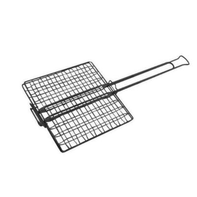 ACE Grill Mark BBQ Aluminum Grill Wire Roasting Basket #8370140 | eBay