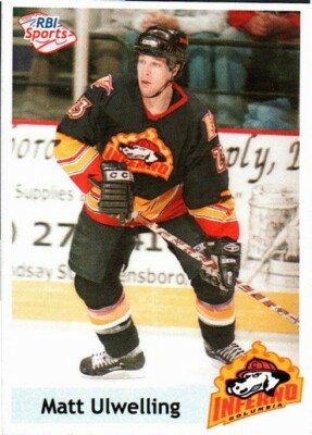Matt Ulwelling 2002-03 Columbia Inferno | eBay