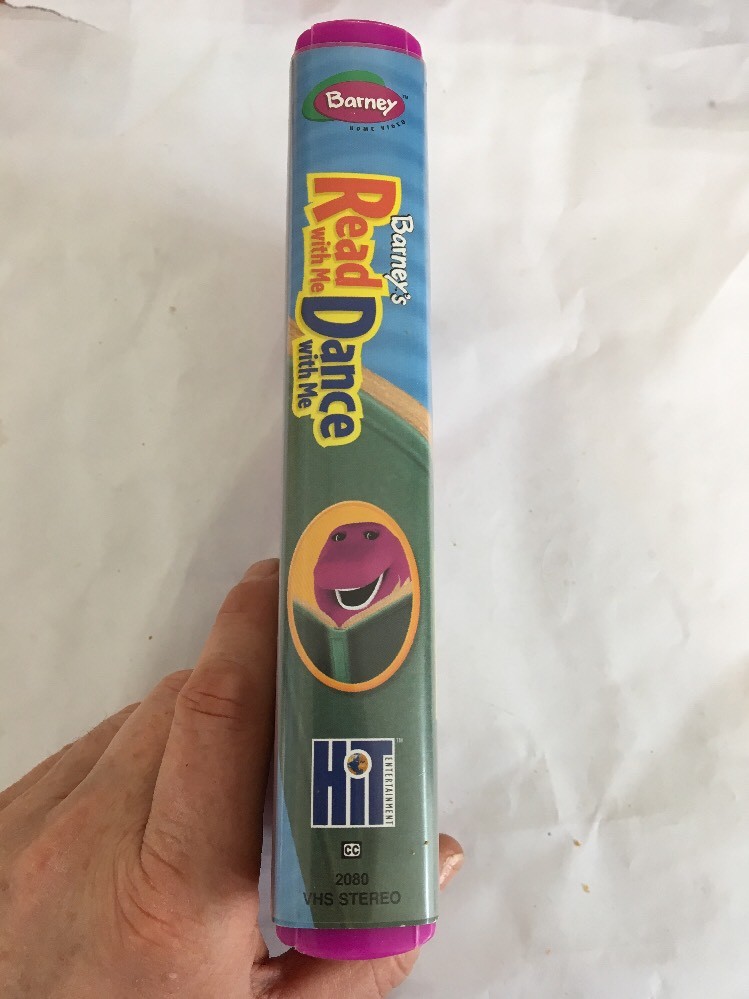 Barney's Read with me Dance with me (VHS, 2003)TESTED-RARE VINTAGE ...