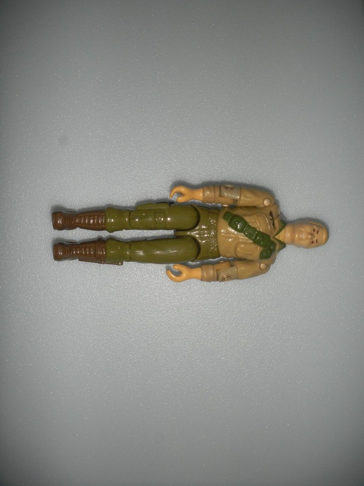 1984 Vintage G.I. GI Joe Lot 3.75 ARAH Duke v1 Figure & Card Back *100% ...
