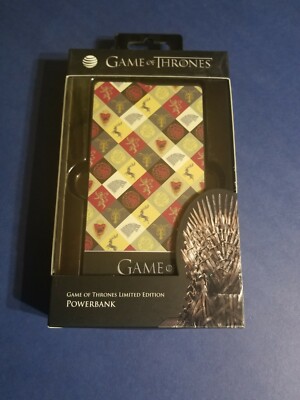 AT&T Game of Thrones Power Bank 5000mAh - Blue / Multi | eBay