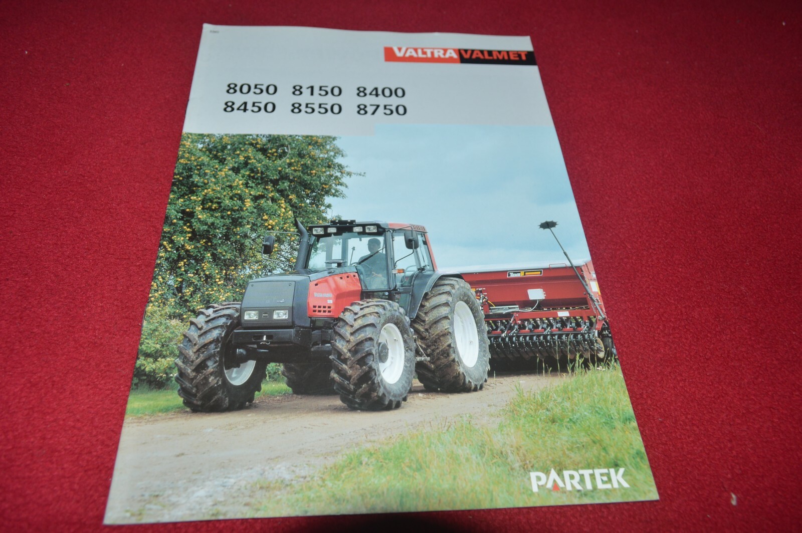 Valtra Valmet 805 8750 8150 8550 8400 8450 Tractor Dealers Brochure ...