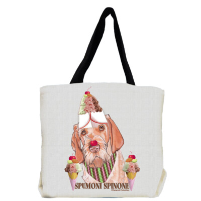 Italian Spinone Dog Spumoni Spinone Ice Cream Tote Bag | eBay