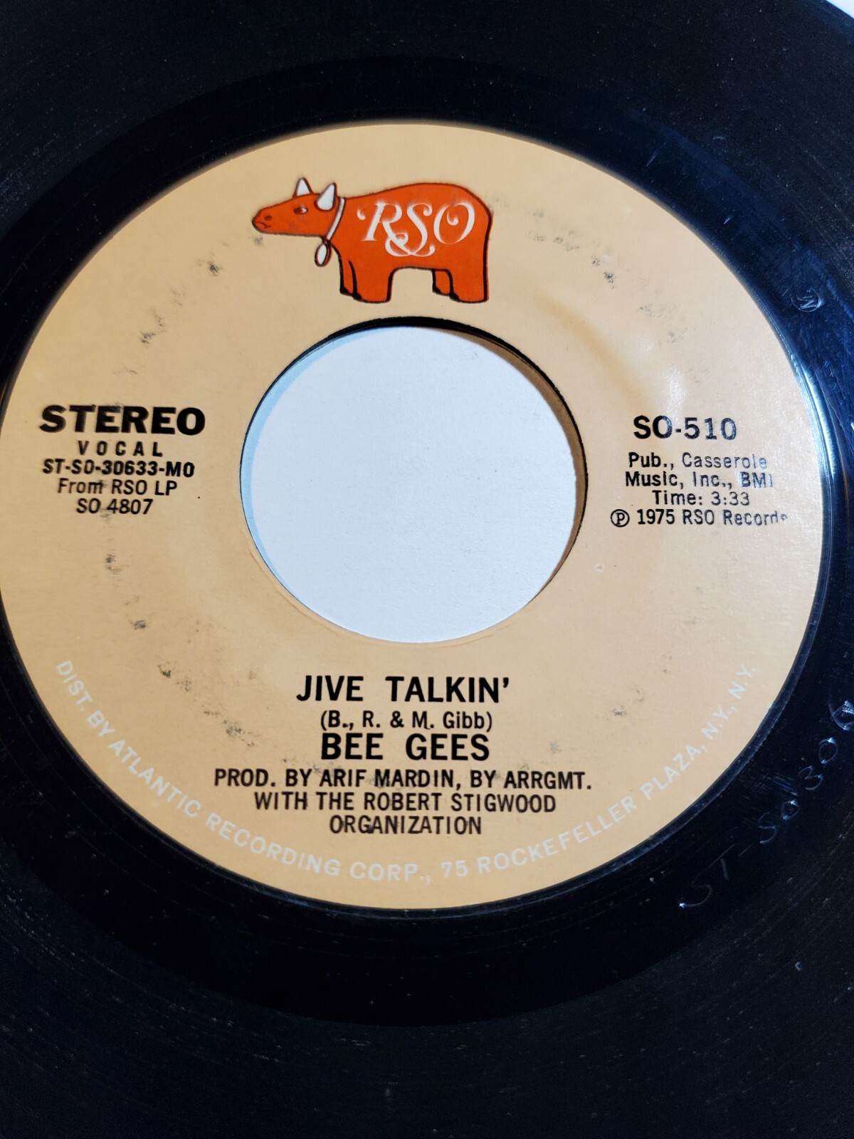 BEE GEES -Jive Talk / Wind of Change 7” Vinyl GOOD+ F182 | eBay