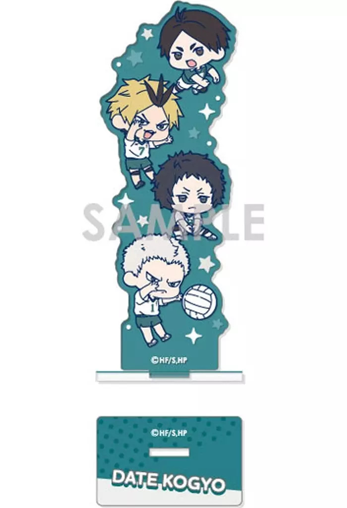 Acrylic stand/acrylic panel 3. Date Tech High School A Wacha! Acrylic ...