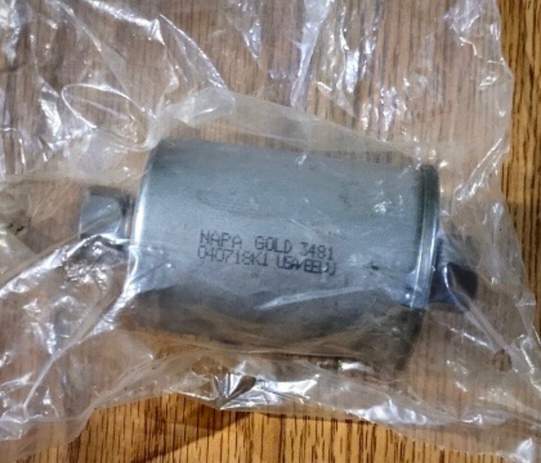 NAPA 3481 - Fuel filter cross reference