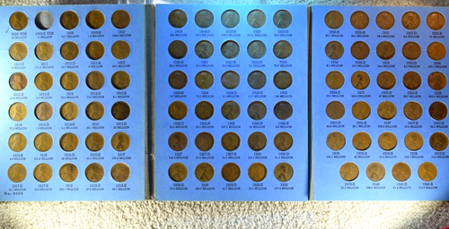 1909-1940 NICE LINCOLN CENT 88 COIN SET-INCLUDES 09-S 14-D &1931-S KEY ...