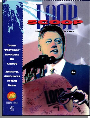 Loop Scoop WLUP - 1993, Spring - Danny Bonaduce, Jonathan Brandmeier, Skafish | eBay