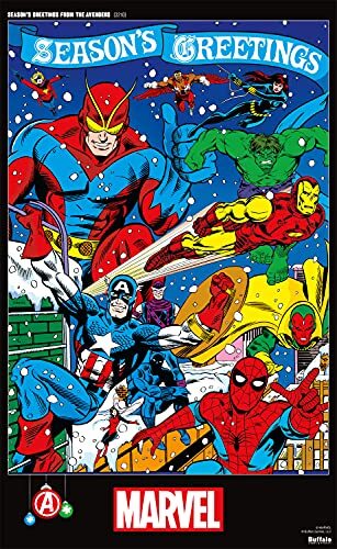 - Marvel - Seasons Greetings from The Avengers - 500 Piece Jigsaw ...