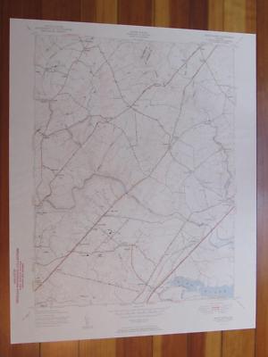 White Marsh Maryland 1951 Original Vintage USGS Topo Map | eBay