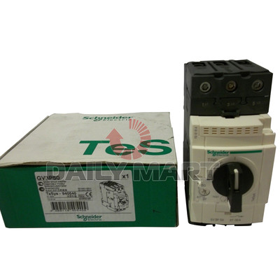 New Schneider Electric GV3P50 TeSys GV3 Circuit Breaker Thermalmagnetic ...