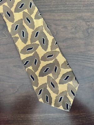 Rare Vintage Abstract Floral JS Blank Neck Tie Silk | eBay