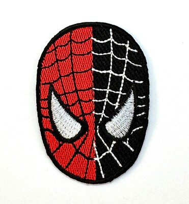 Embroidered Patch - Spider-man Mask - Marvel - NEW - Iron-on/Sew-on | eBay